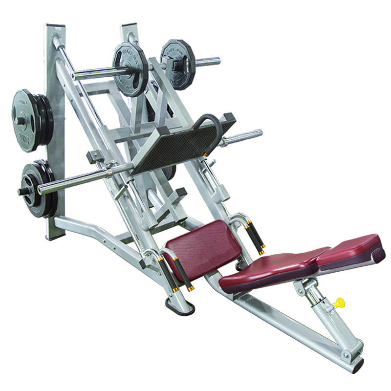 Commercial Gym Equipment Plate Loaded 45 Degree Leg Press Hack Squat ...